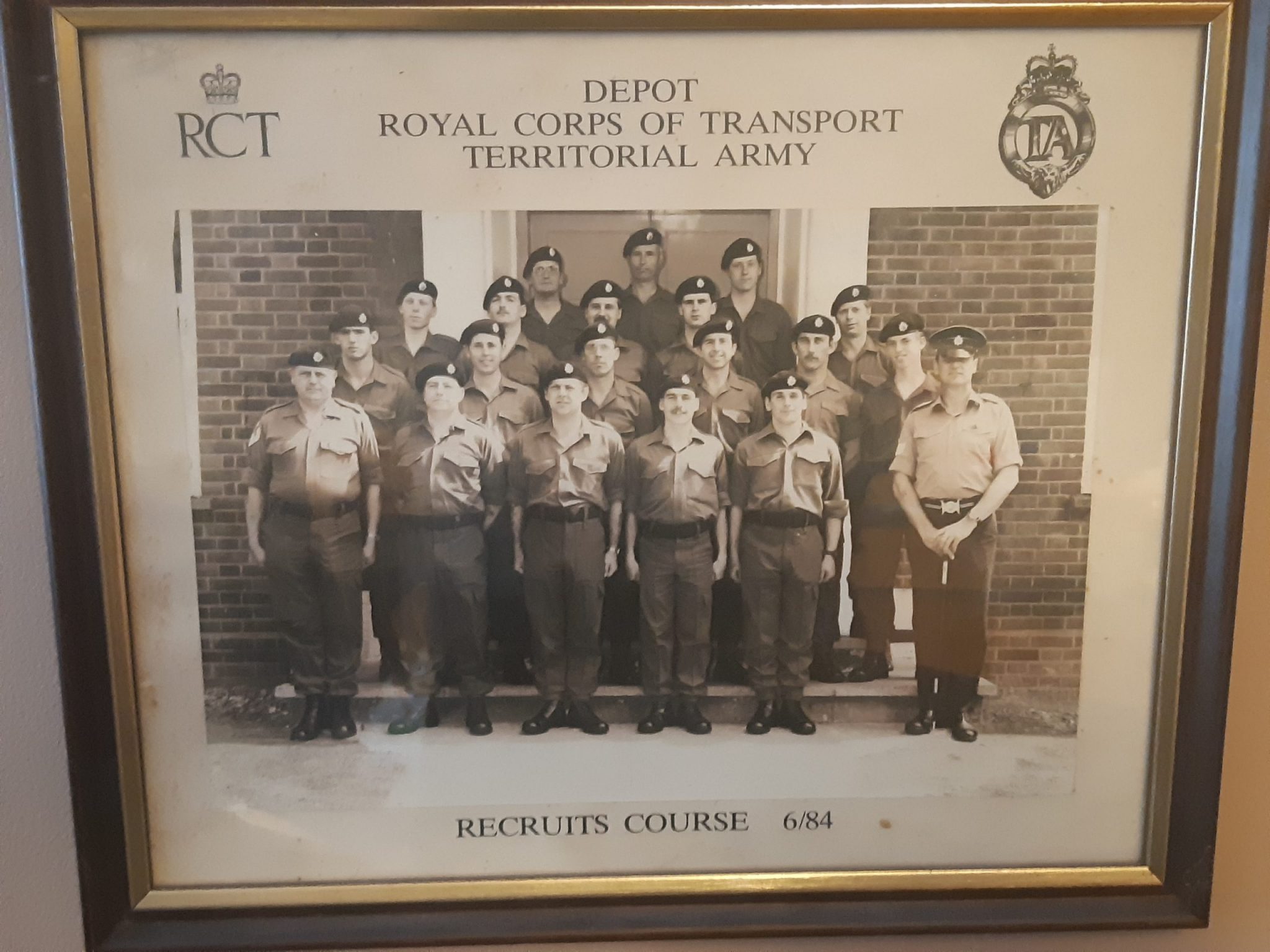 RCT Pass Out (TA) 6/1984 – The RASC and RCT Pass Out Photo Archive
