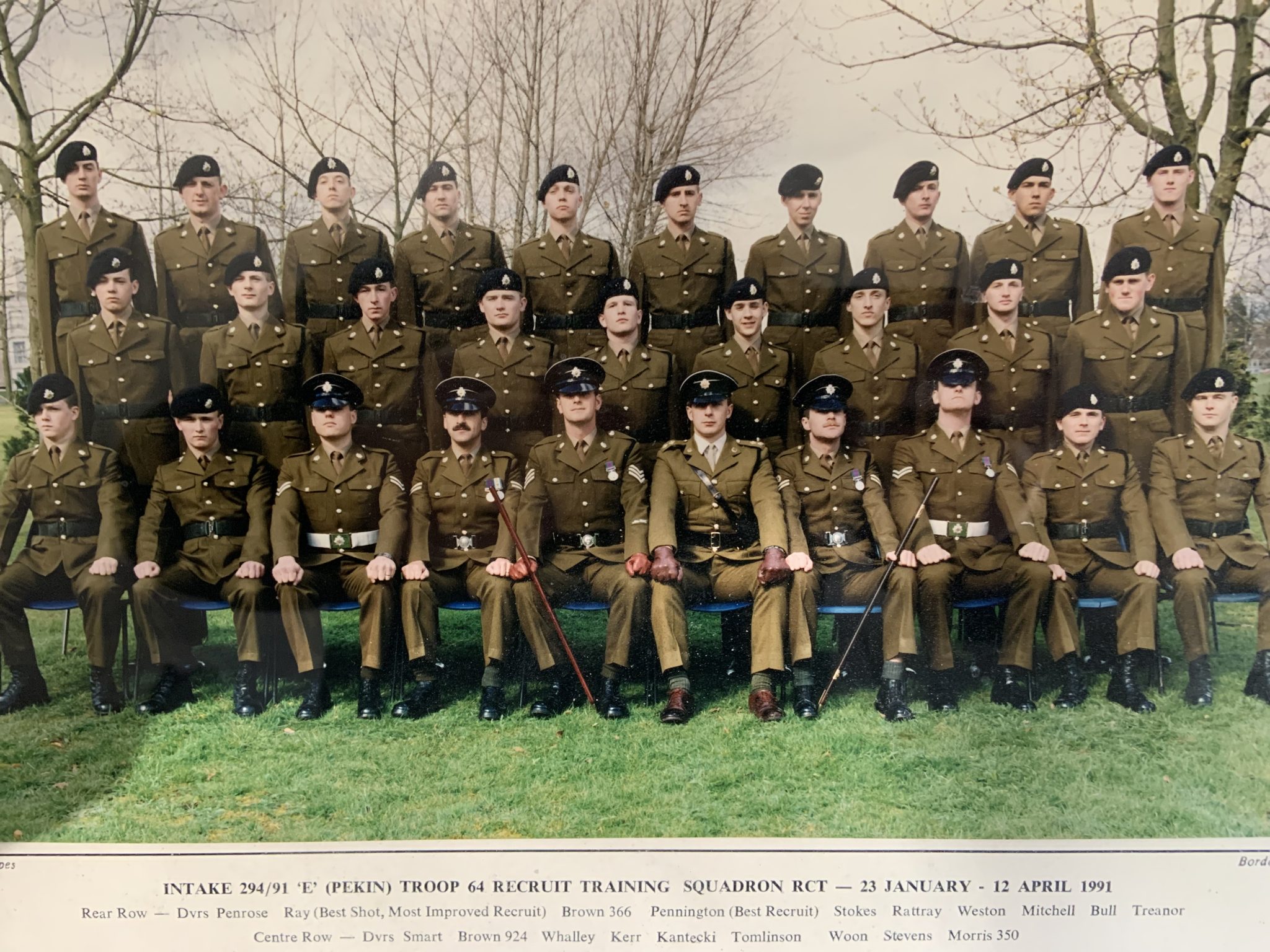 The RASC and RCT Pass Out Photo Archive