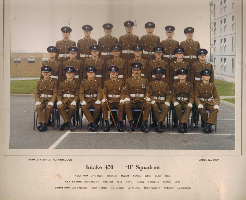 RCT Pass Out 470/1976 – The RASC and RCT Pass Out Photo Archive