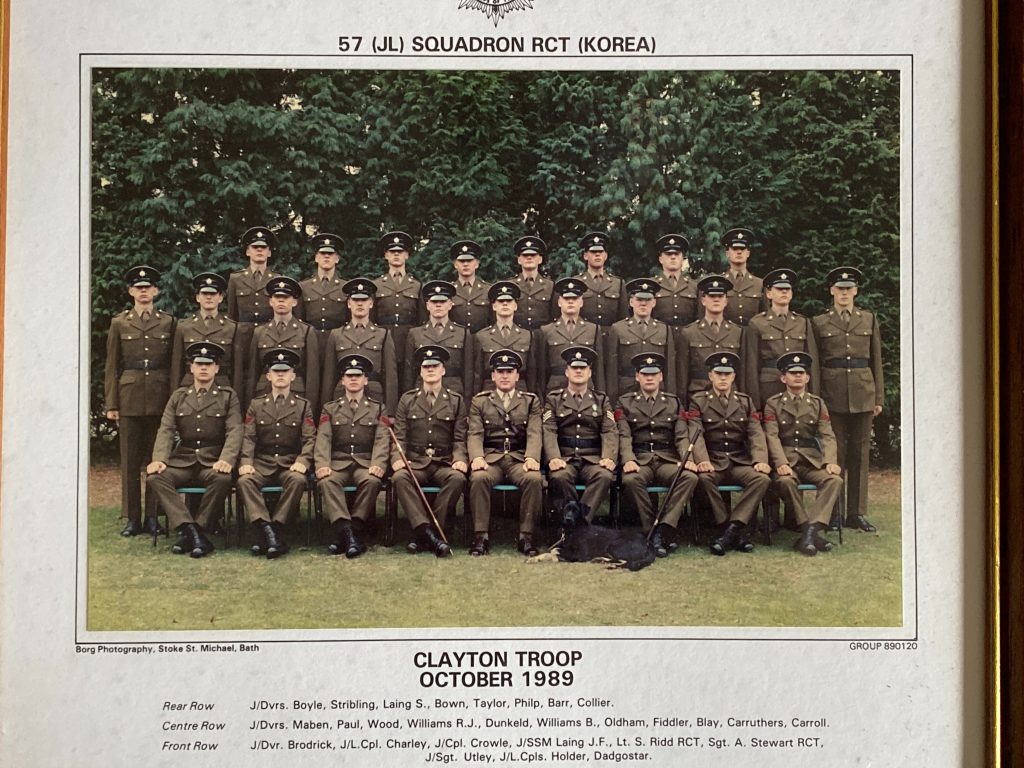 RCT (JLR) Pass Out Clayton Troop/1989 – The RASC and RCT Pass Out Photo ...