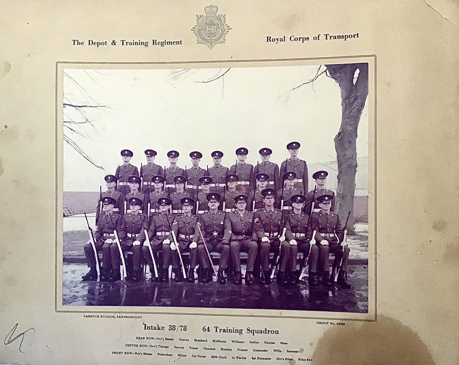 The RASC and RCT Pass Out Photo Archive